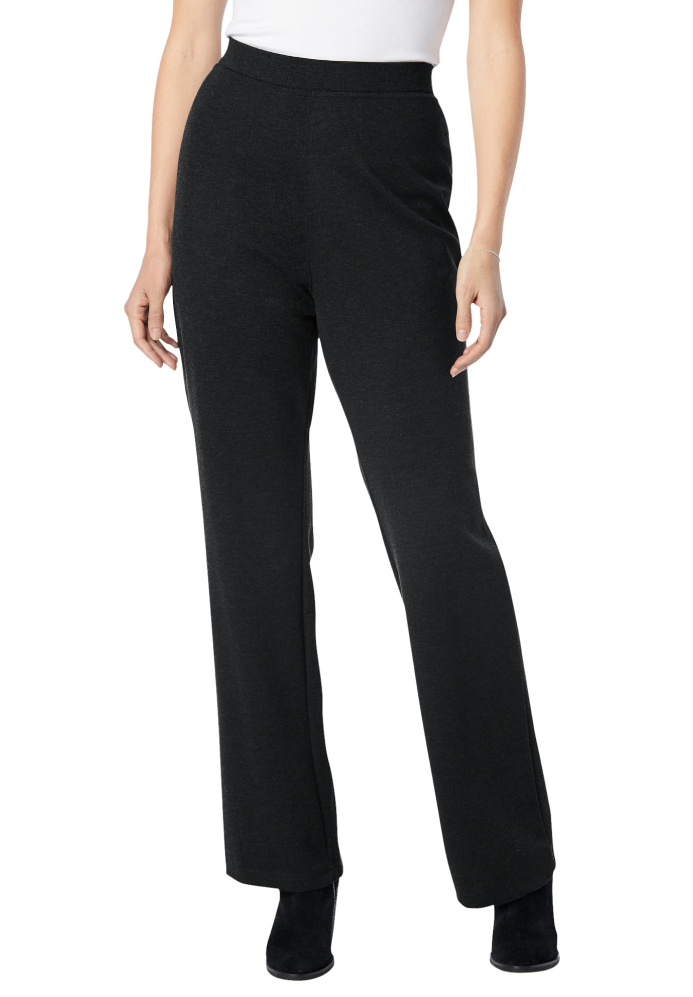 Woman Within Woman Within Womens Plus Size Bootcut Ponte Stretch