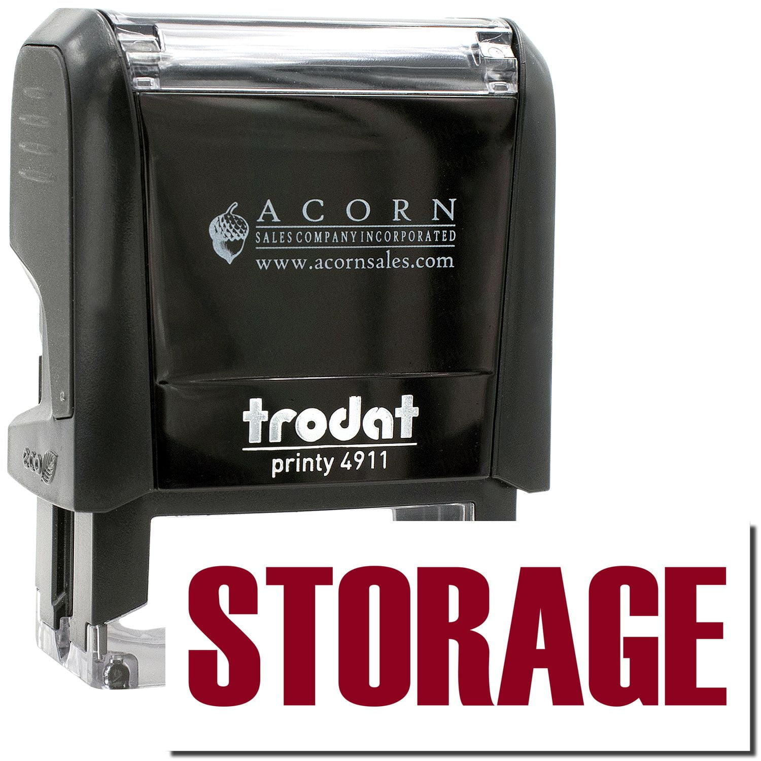 Self-Inking Storage Stamp, Trodat Printy 4911, Press and Print Stamping ...
