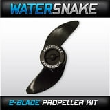 Watersnake 2 Blade Propeller Kit with Nut & Shear Pin for 28-34lb Motor ...