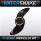 Watersnake Brand 2 Blade replacement Prop Kit 55131-W with prop nut and ...