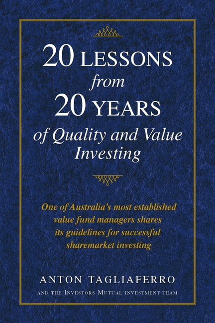 20 Lessons From 20 Years Of Quality And Value Investing One Of