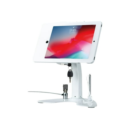 CTA Digital Dual Security Kiosk Stand with Locking Case and Cable ...