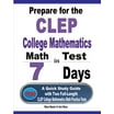 Prepare for the TSI Math Test in 7 Days: A Quick Study Guide with Two ...