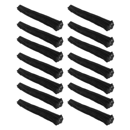 Pipe Cleaners, Black Pipe Cleaners Bulk Bendable DIY Making For ...