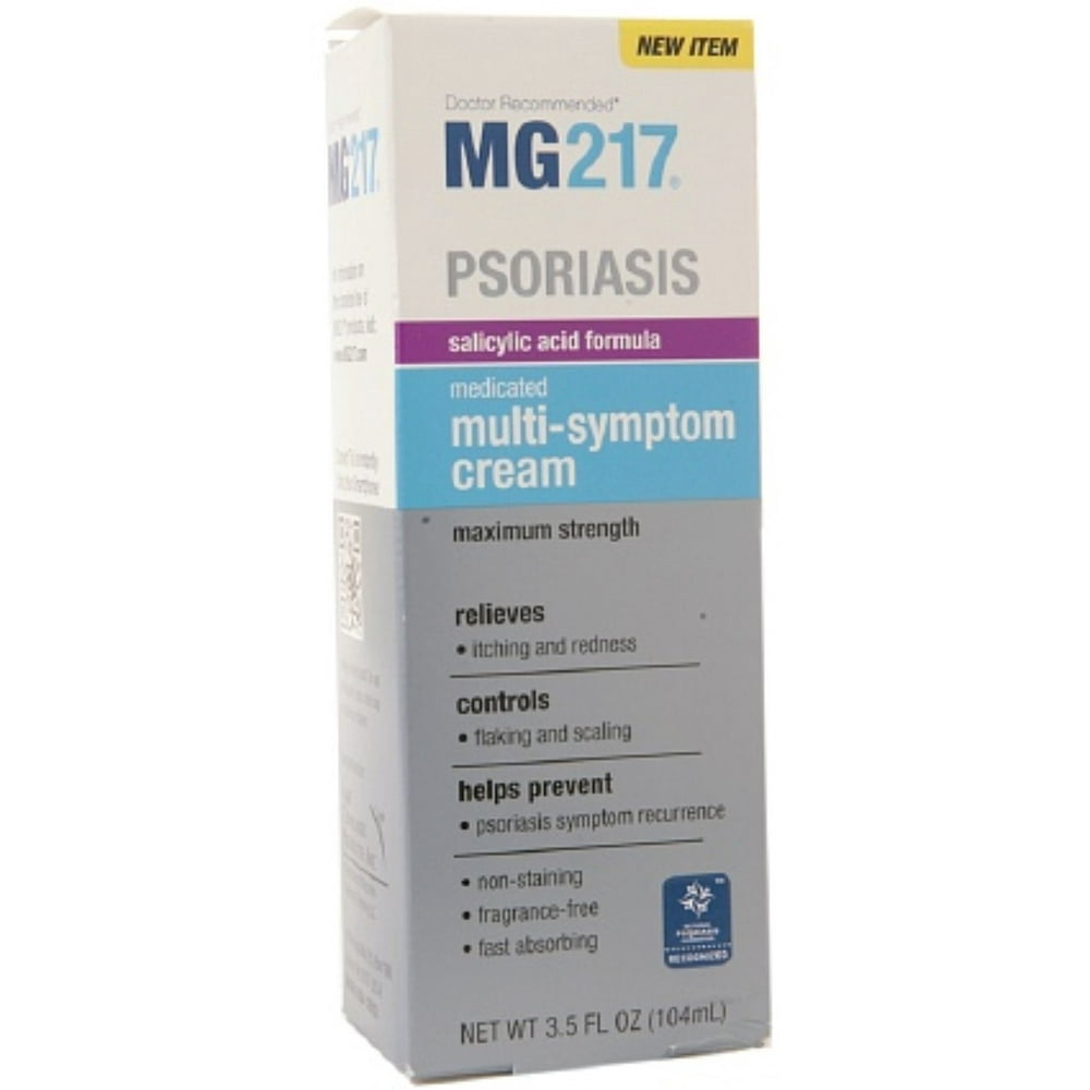 MG217 Psoriasis Medicated Multi-Symptom Cream 3.5 oz - Walmart.com ...
