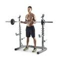 Weider XRS 20 Olympic Workout Rack, Squat Rack with Adjustable Uprights ...