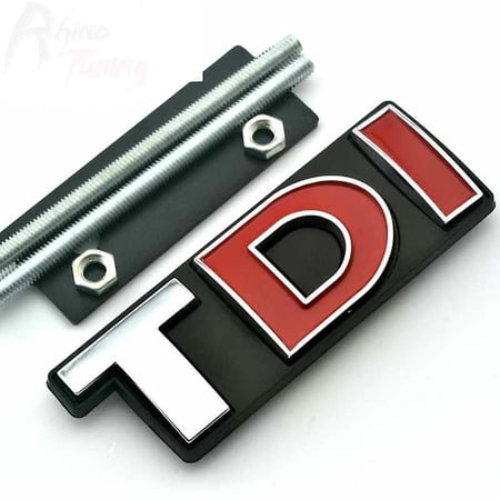 Rhino Tuning Tdi Car Front Grill Grille Emblem For V..w Scirocco Passat ...