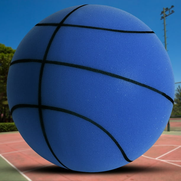 Pelota silenciosa que rebota, baloncesto de espuma de alta resistencia, juguete deportivo ligero ...