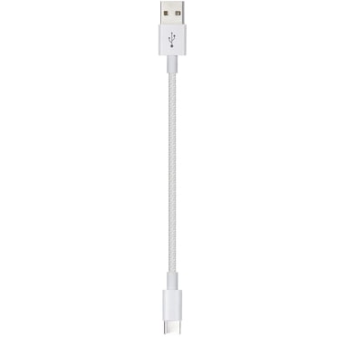 Onn. 6' Braided Micro-USB to USB Cable, Black Color - Walmart.com