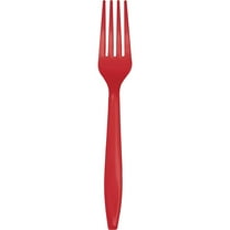 Touch of Color Touch of Color Premium Plastic Forks, Coral, 24 Ct ...