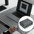 Gigabit Ethernet Splitter 1 in 2 3 4 Out RJ45 Port,1000Mbps Fast Speed ...