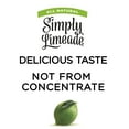 Simply Real Limeade Juice, Non GMO, All Natural, 52 fl oz Bottle ...