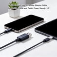 Double Port Type C Extension Cable Connects USB Devices To 2 Phones Or ...