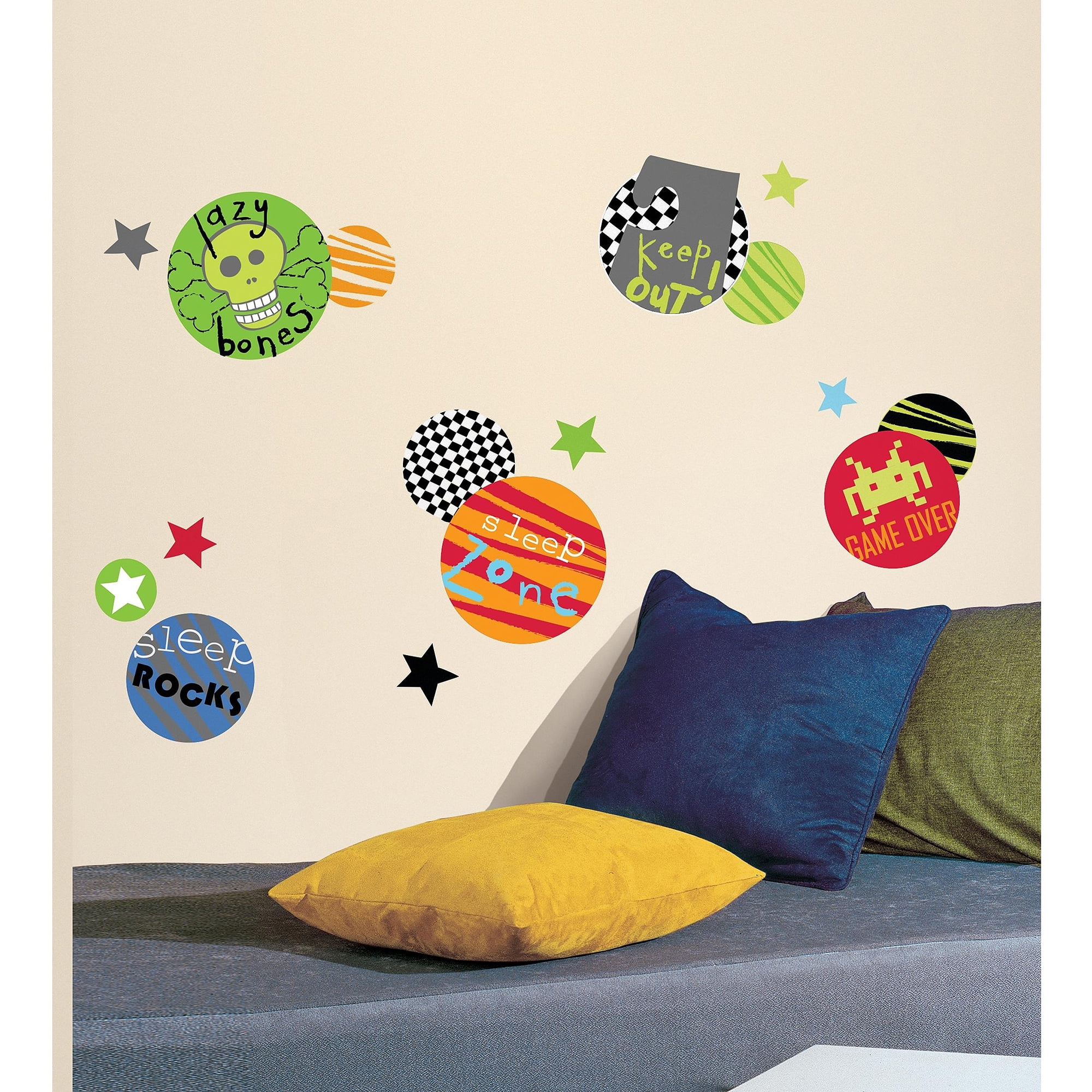 Boy Spots Peel-and-Stick Wall Decals - Walmart.com