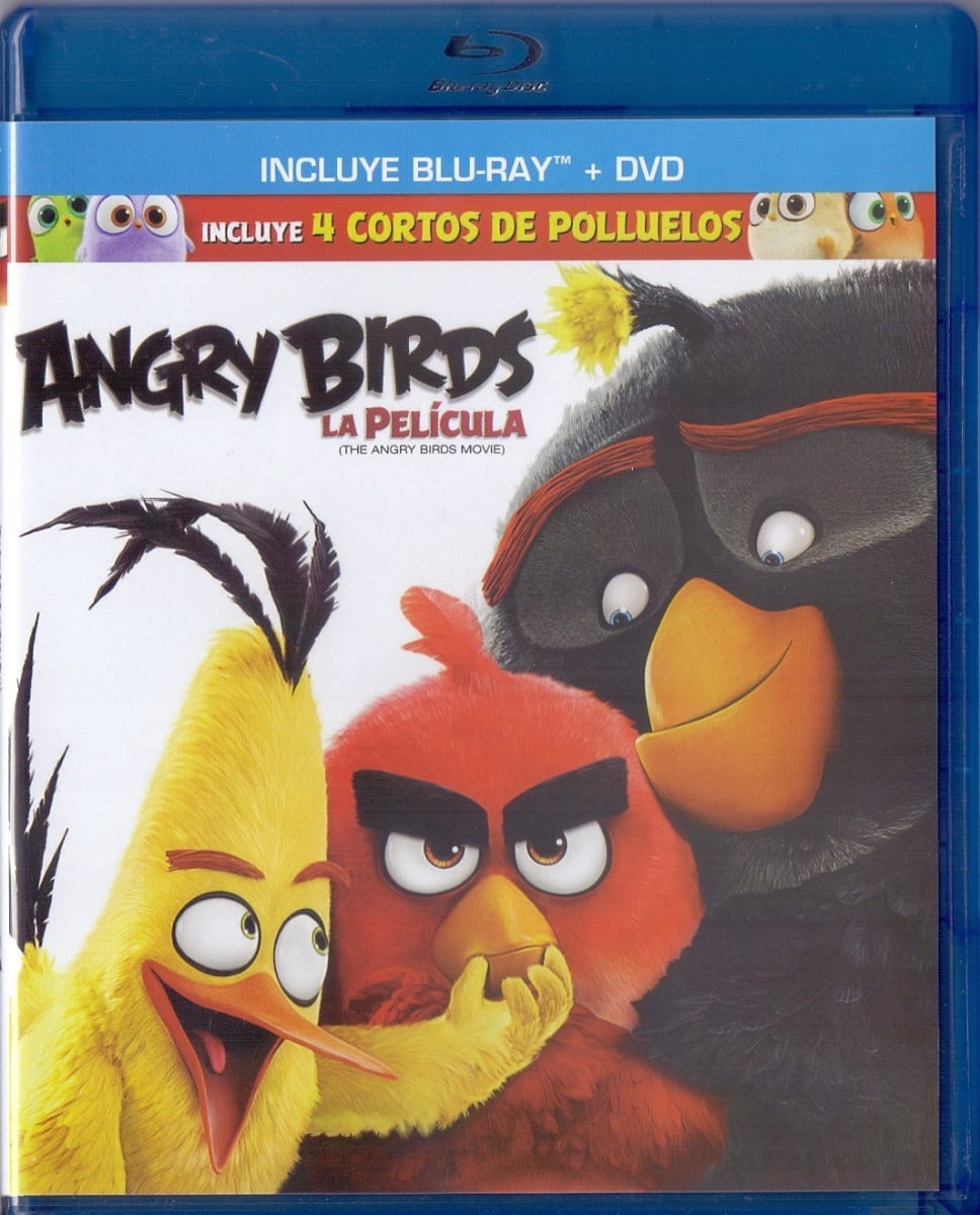 Angry Birds La Pelicula Blu-ray + Dvd Sony Blu-ray + DVD | Walmart en línea