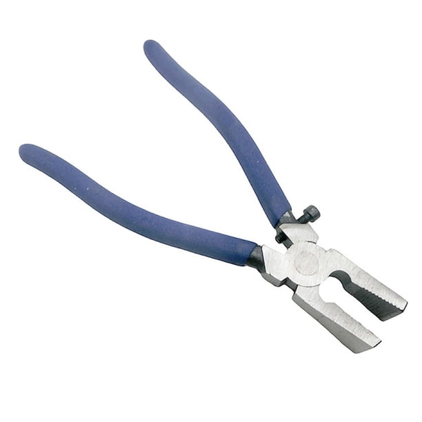 Breaking Cutting Glass Plier Stained Flat End Breaker Pliers Trimming ...