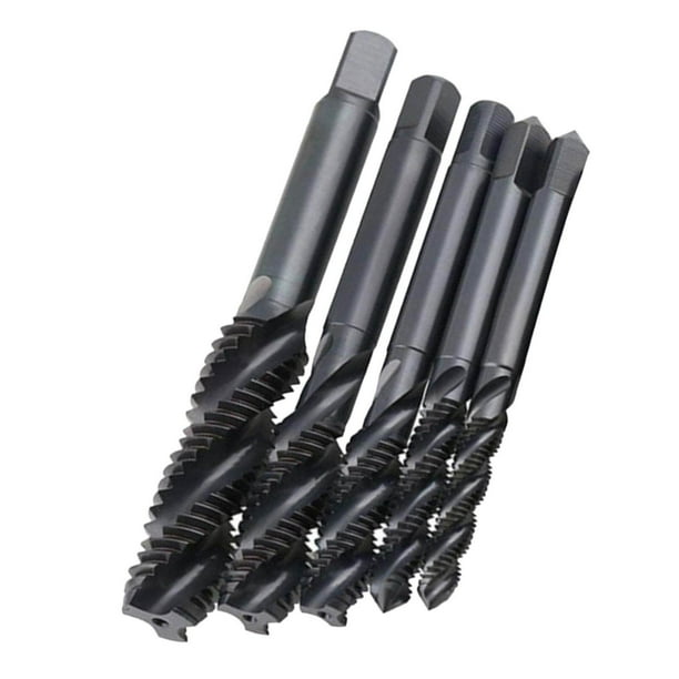 VONKY 5 Piece HSS Shank Cobalt Tap Drill Spiral Drill Compound Tap ...