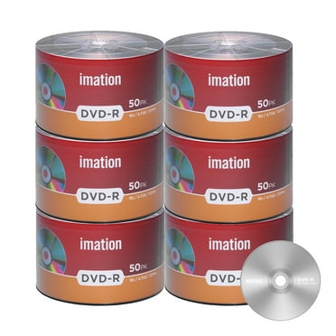 100 Pack Smartbuy 16X DVD-R 4.7GB 120Min Logo Top (Non-Printable) Data ...