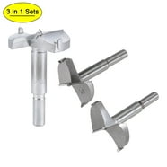 1-1/2 Inch Forstner Bit, BASYNOL Forstner Drill Bit for Wood by Round ...