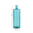 DecMode 30" Spanish Teal Recycled Glass Vase - Walmart.com