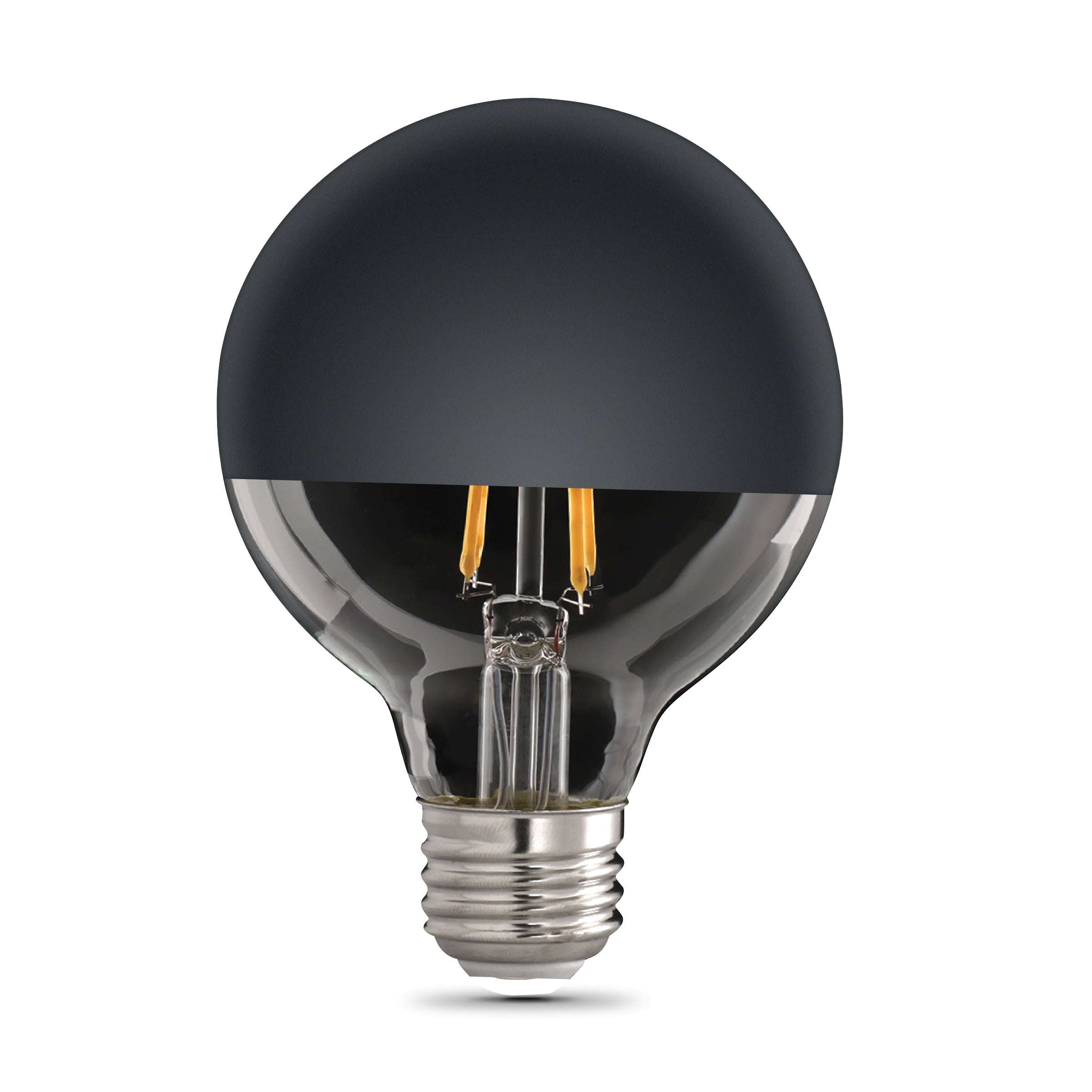 Feit Electric G25 LED 4.5W 40W Equivalent Half Gold Decorative Globe ... Feit Electric G25 LED 4.5W 40W Equivalent Half Gold Decorative Globe ...