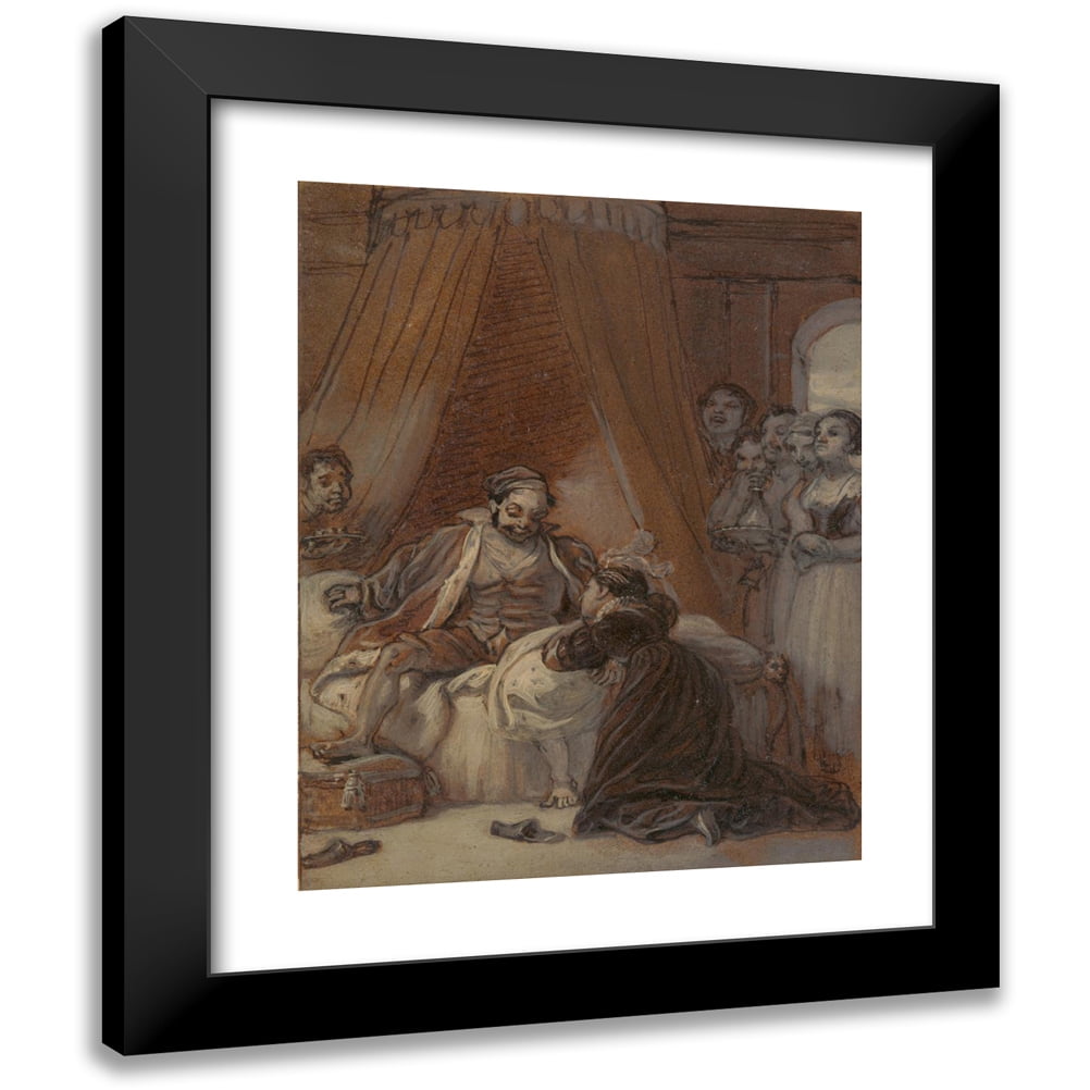 Robert Smirke 15x18 Black Modern Framed Museum Art Print Titled ...