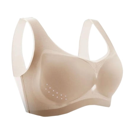 One-piece Bra For Women Wire-free Padded Corset Ultra-thin Breathable ...