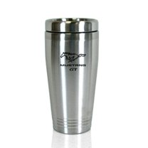 Ford Mustang 5.0 Black Stainless Steel Travel Tumbler Mug - Walmart.com