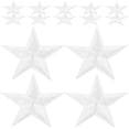 20Pcs Star Shaped Clothes Patches Star Pattern Iron Patches Compact Hat ...