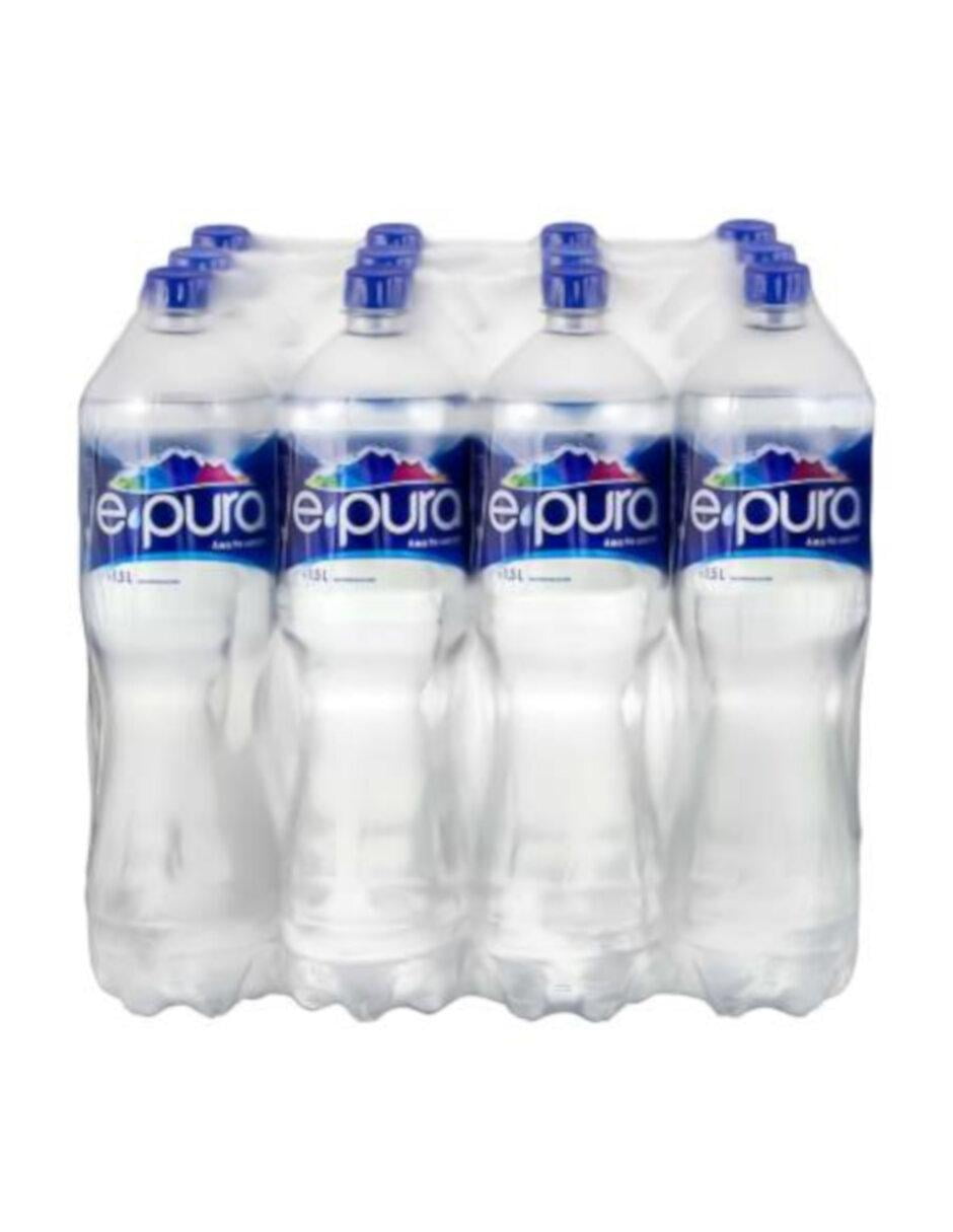 Pack de 12 Agua Epura 1.5 L Epura purificada | Walmart en línea