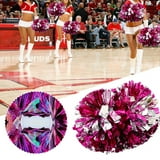 Wharick Metallic Pom Poms Cheerleading Flower Ball with Handle Team ...