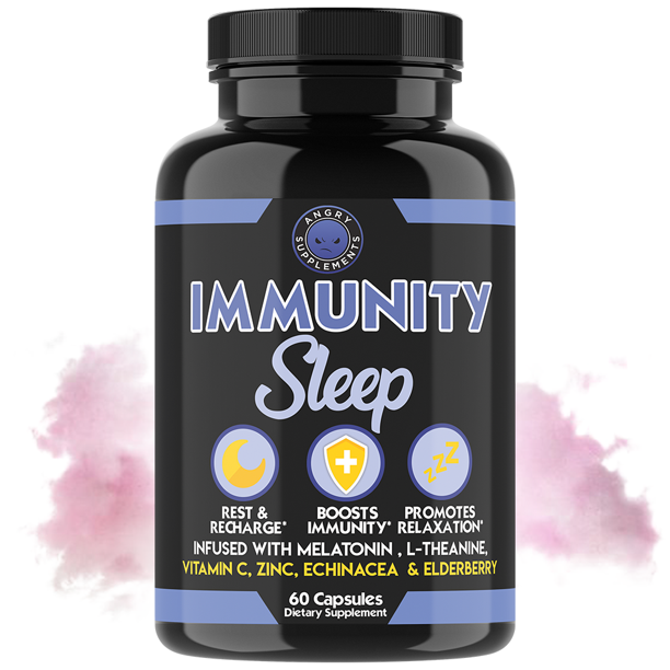 Immunity Sleep - Night-Time Sleep Aid Immune System Formula With ...