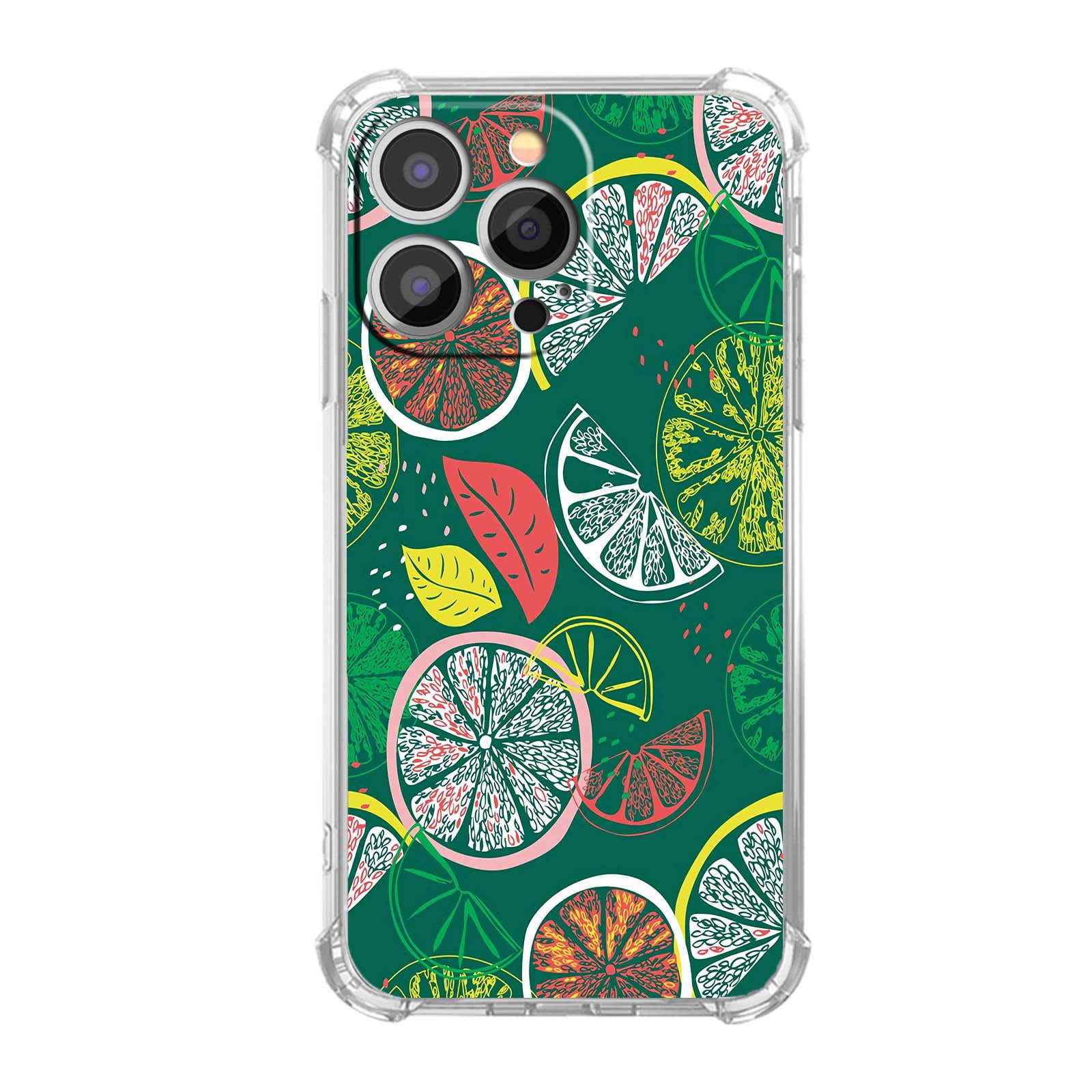 Green Lemon Case for iPhone 13 Pro Max,Aesthetic Art Design Pattern ...