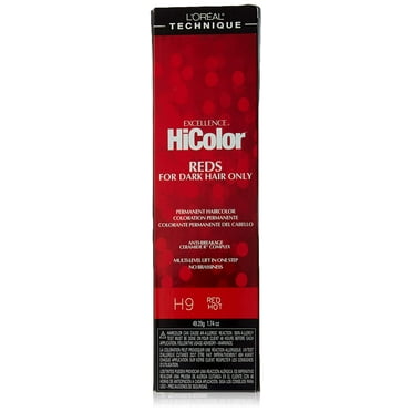 L'Oreal Excellence HiColor Red Hot, 1.74 Oz - Walmart.com