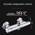 Stylish Surface-Mounted Bath Thermostat Tap, Precision Constant ...
