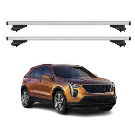 Roof Rack For Cadillac XT4 2018-2022 Cross Bars Carrier Aluminum Silver ...