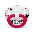 NUK Disney Mickey Mouse Orthodontic Pacifiers 0-6 Months 2-Pack ...
