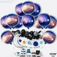 Bla Current Galaxy Balloons, Space Theme Decorations, Metallic Foil 22 ...