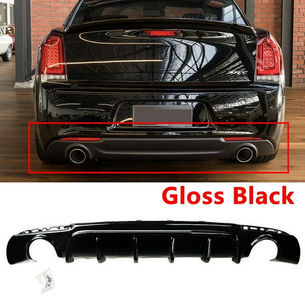 NINTE Rear Diffuser Lip for Chrysler 300 SRT 2015-2023 Gloss Black ...