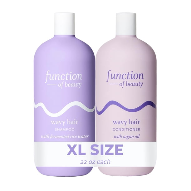 Function of Beauty Wavy Hair Shampoo & Conditioner Set, 22 oz Each ...