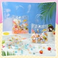 ANHXN Ice Cream Gift Bags PVC with Handles Clear Reusable Totes for Ice ...