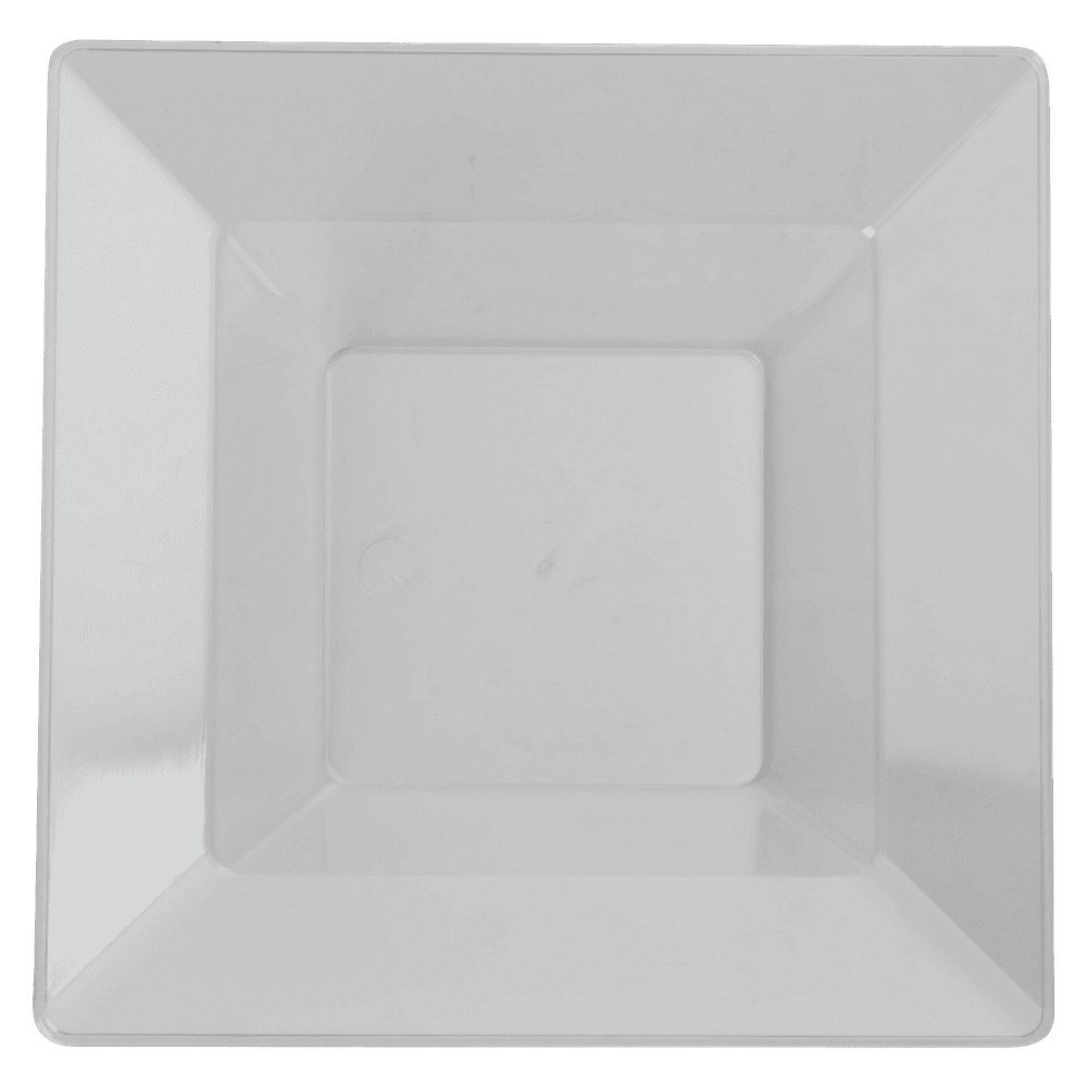Exquisite Wedding & Party Dinnerware, Disposable Plastic Square Dinner ...