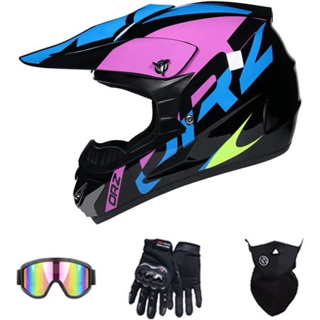 Motocross Full Face Helmet DOT Dirt Bikes Backflip helmet DH motorbike ...