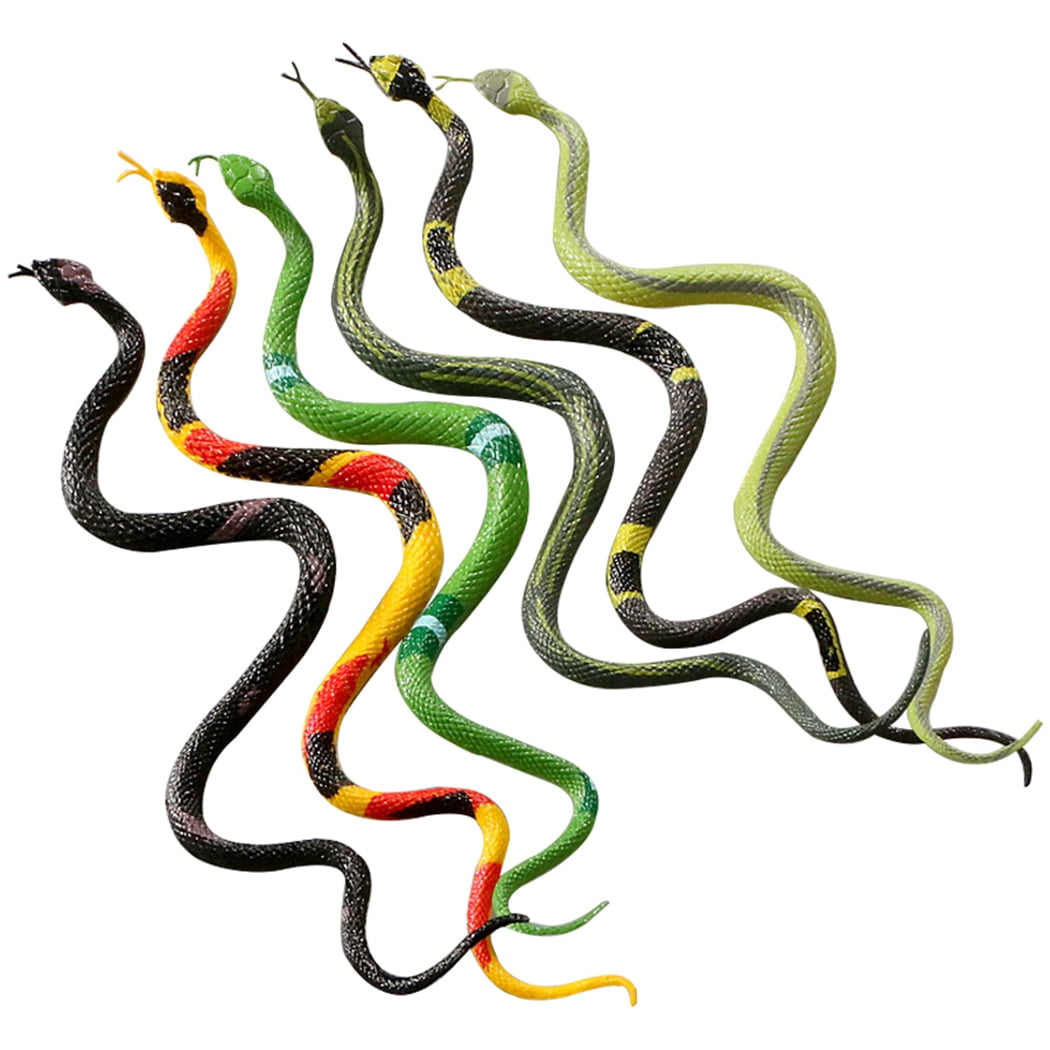 Click here for Nobrand Snake Toy Realistic Colorful 6pcs Rainfore... prices