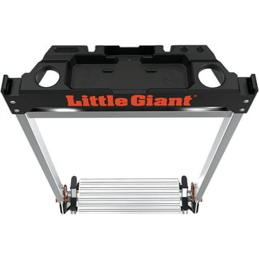 Little Giant Ladders Safety Cage Enclosed Elevated Platform with Wheels ...