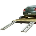 2,500 lb Capacity 72in x 12in x 2in Auto Loading Ramps Aluminum Hook ...