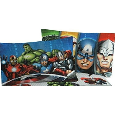 Marvel Avengers Full Bed Set, Twin Size, 5 Pieces, Superhero Comforter ...