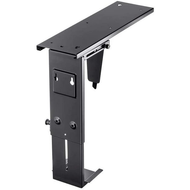Monoprice Computer Case CPU Tower Holder, Adjustable Under Desk Mount ...