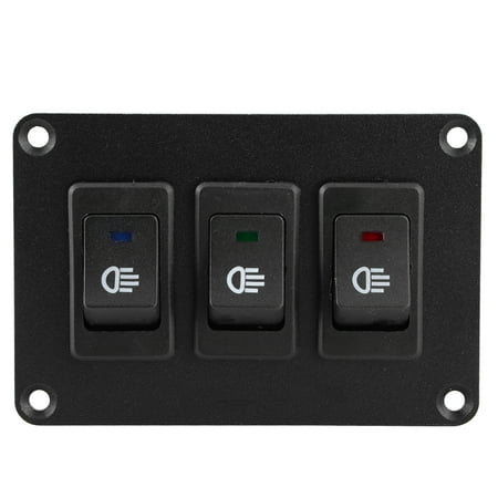 Combination Toggle Switch Toggle Ignition Panel Racing Car Switch 12V ...