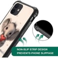 Case for iPhone 12/12 Pro Case, Cartoon Cute Little Elephant Love ...